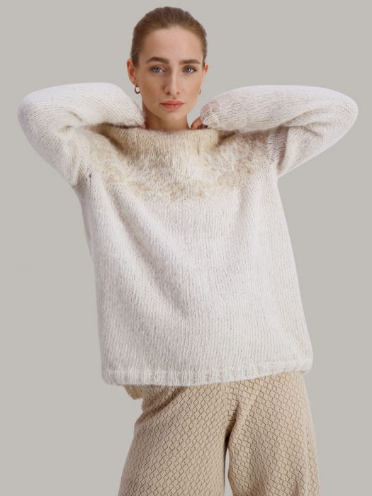 Skappel Flora strikkeoppskrift - Happy Knitting AS