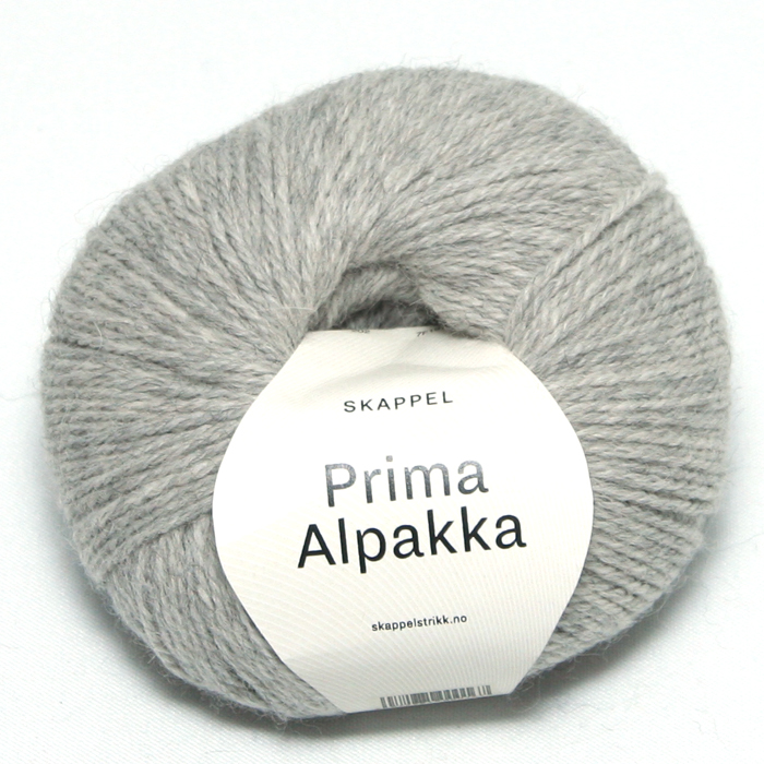 skappel-garn-prima-alpakka-202-gramelert - Happy Knitting AS