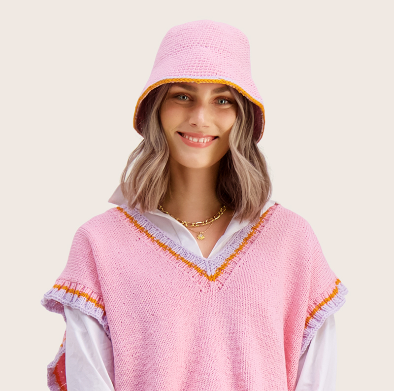 Ida heklet hatt fra Ida Broen og Skappelstrikk - Happy Knitting AS