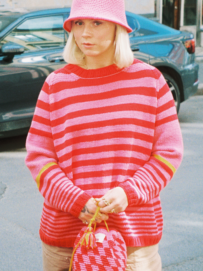 Skappel Ida Broen Mette strikkeoppskrift - Happy Knitting AS