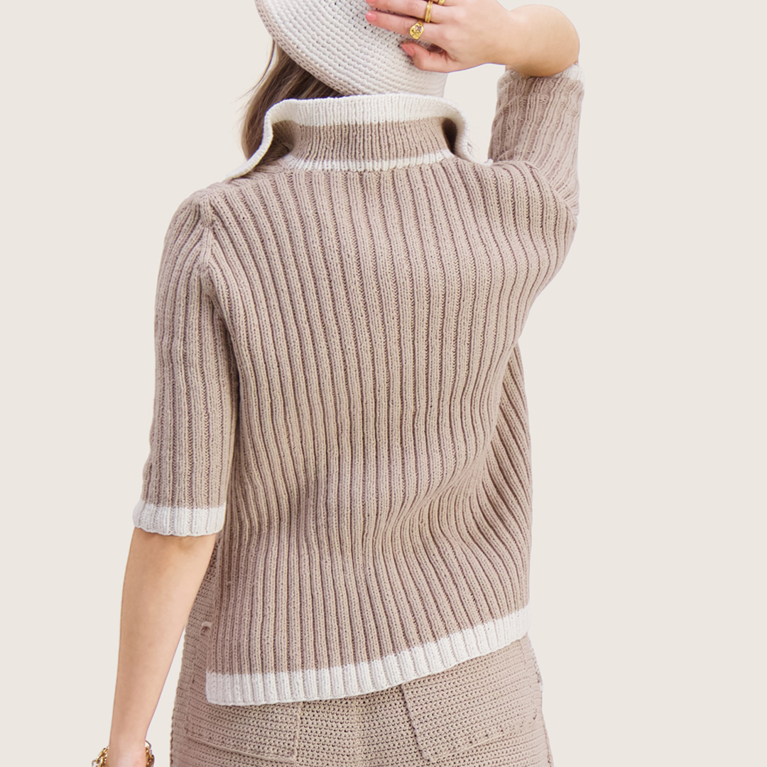 Skappel & Ida Broen Syrin strikkeoppskrift - Happy Knitting AS