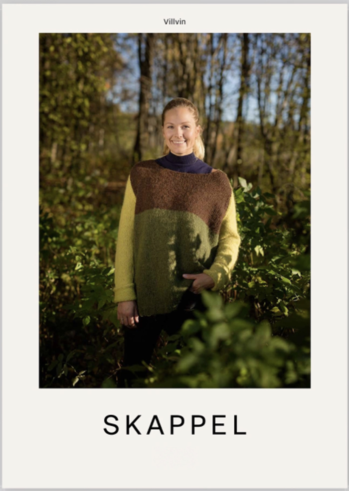 Skappel Villvin strikkeoppskrift - Happy Knitting AS