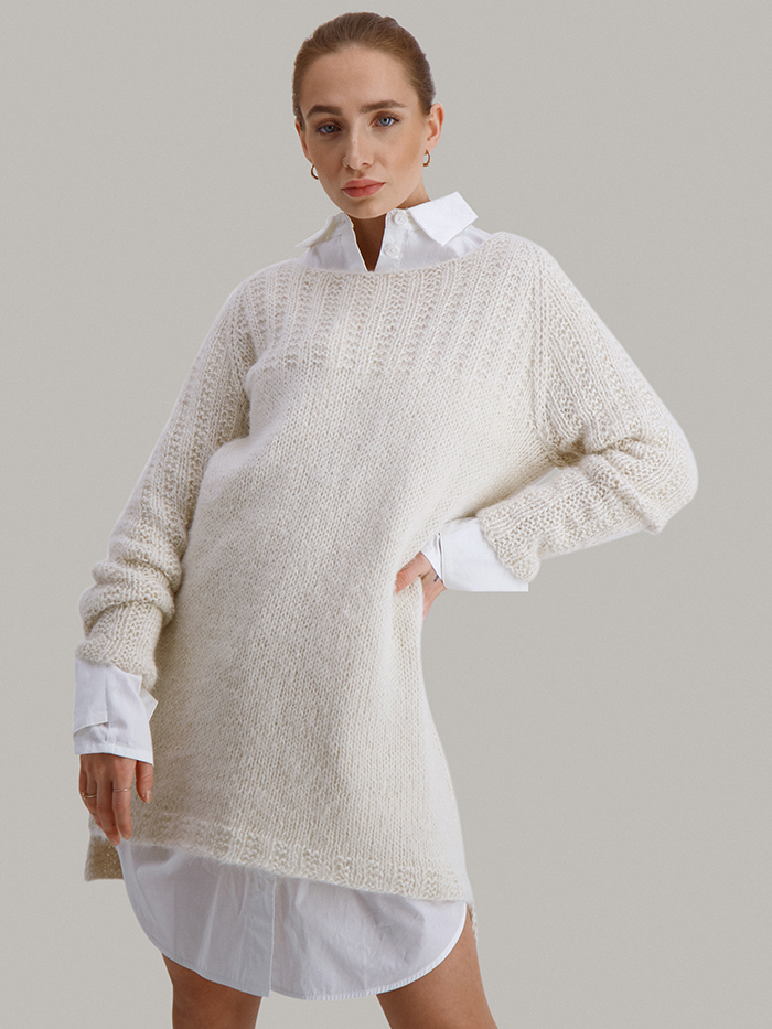 Skappel Afrodite strikkeoppskrift - Happy Knitting AS