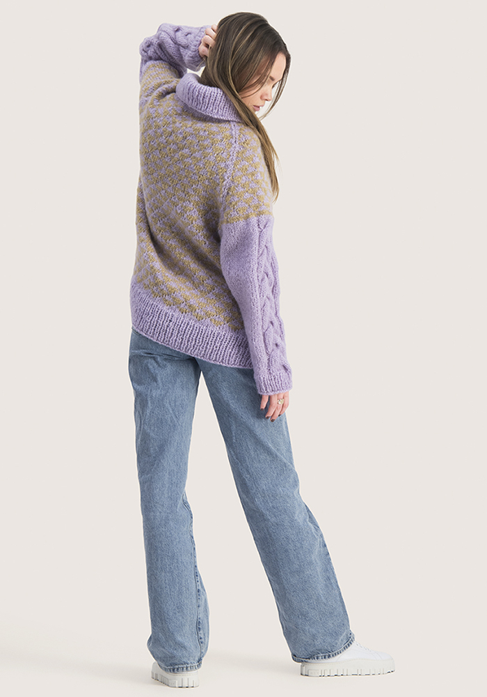 Skappel Balanse strikkeoppskrift - Happy Knitting AS