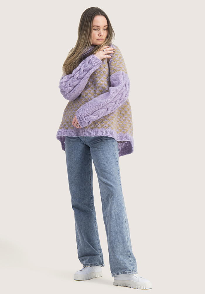 Skappel Balanse strikkeoppskrift - Happy Knitting AS